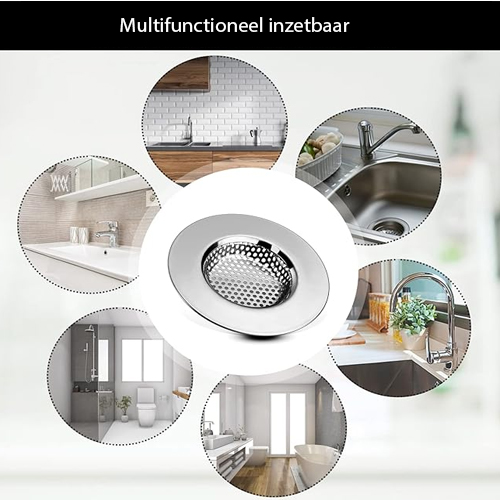 De webshop voor een gootsteen zeef, korfplug of gootsteen stop!